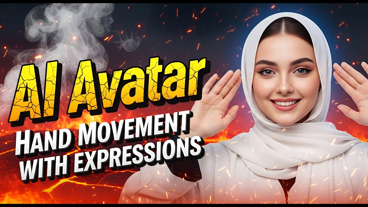 AI Avatar with Hand Movement & Expressions| How to Create Realistic AI ...