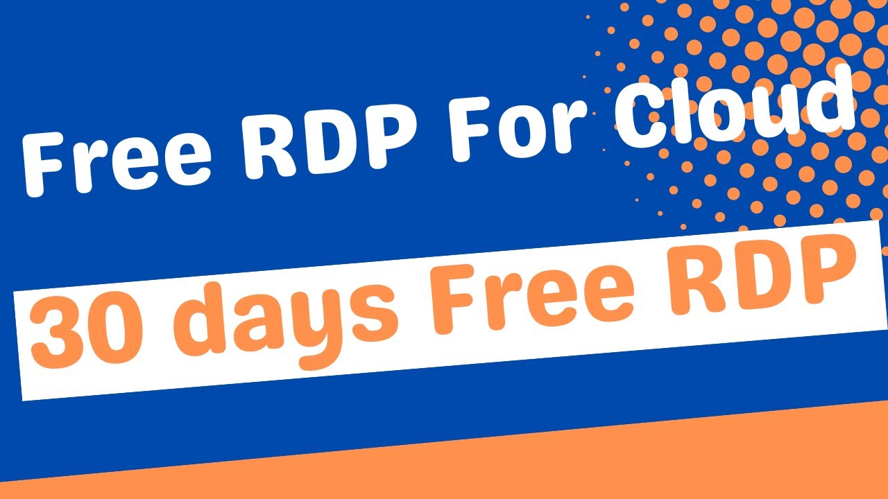 How to Create Google Cloud RDP || Very Fast RDP For Cloud || 30 Days ...