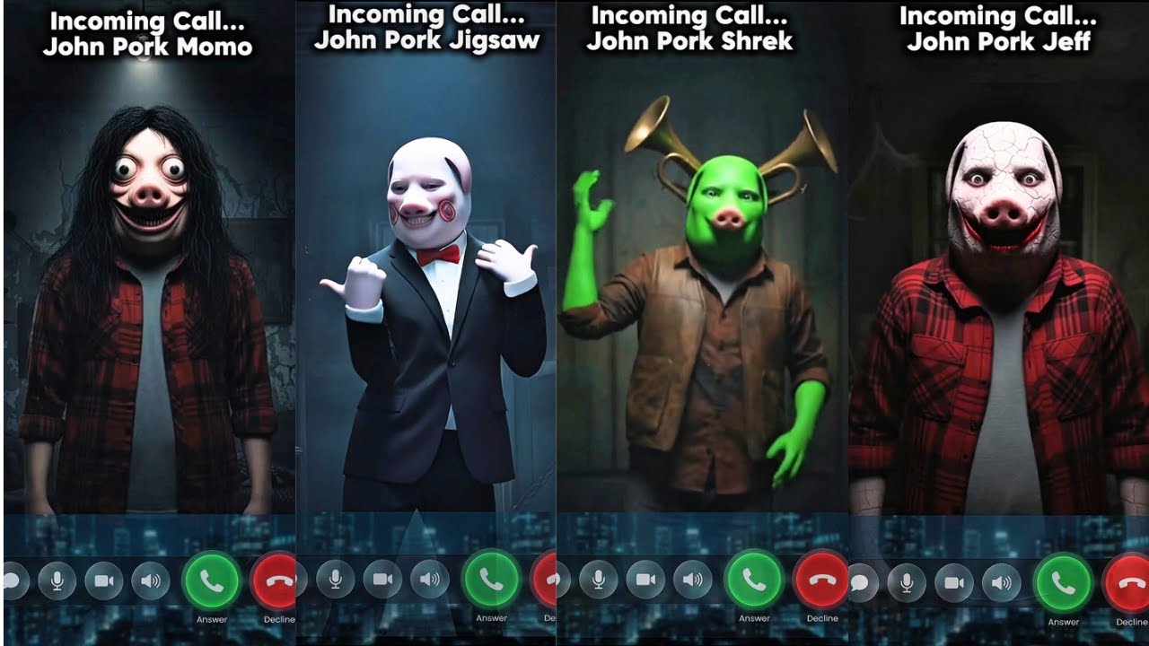 JOHN PORK IS CALLING SOUND VARIATIONS COMPILATION - YouTube