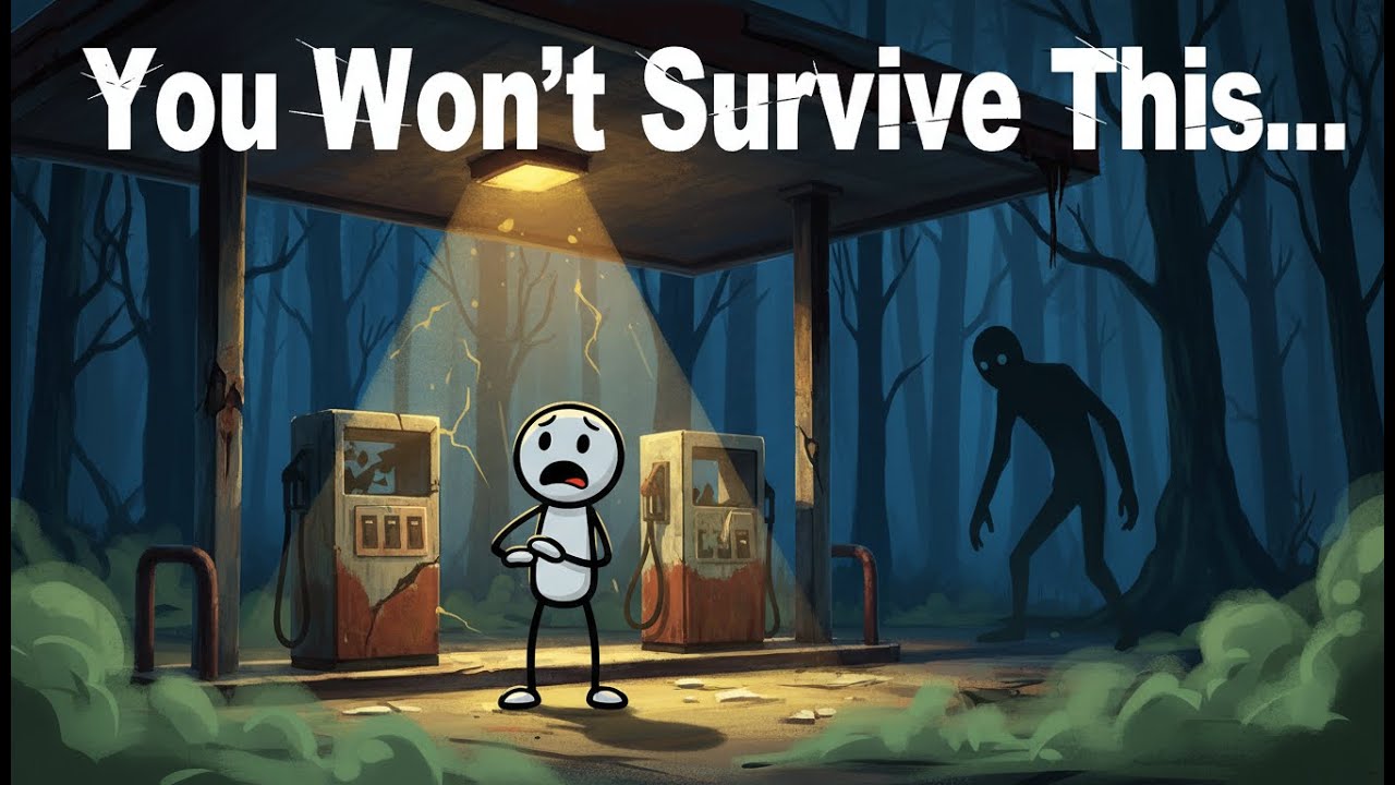 Alone in the Haunted Gas Station – You Won’t Survive the Shadows! - YouTube