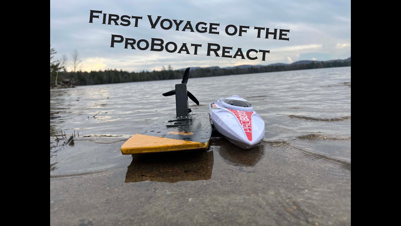 First Voyage of the Proboat React - YouTube