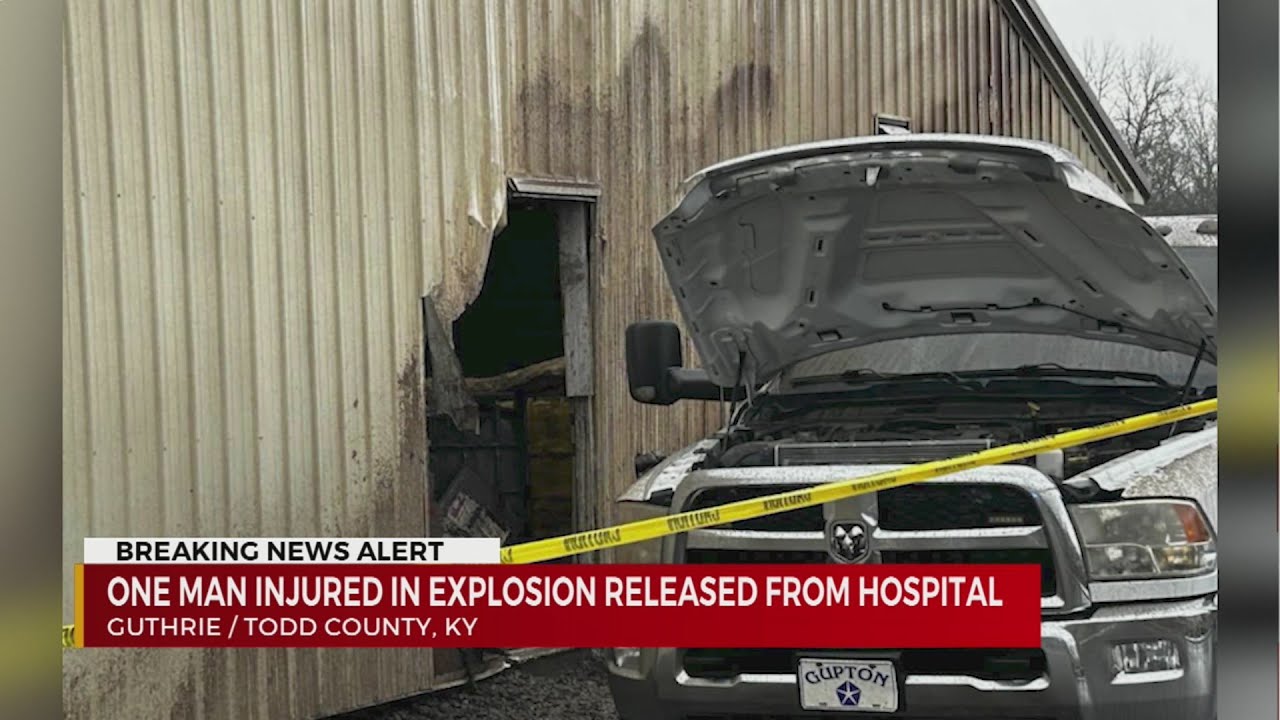 Man injured in KY explosion released from hospital - YouTube