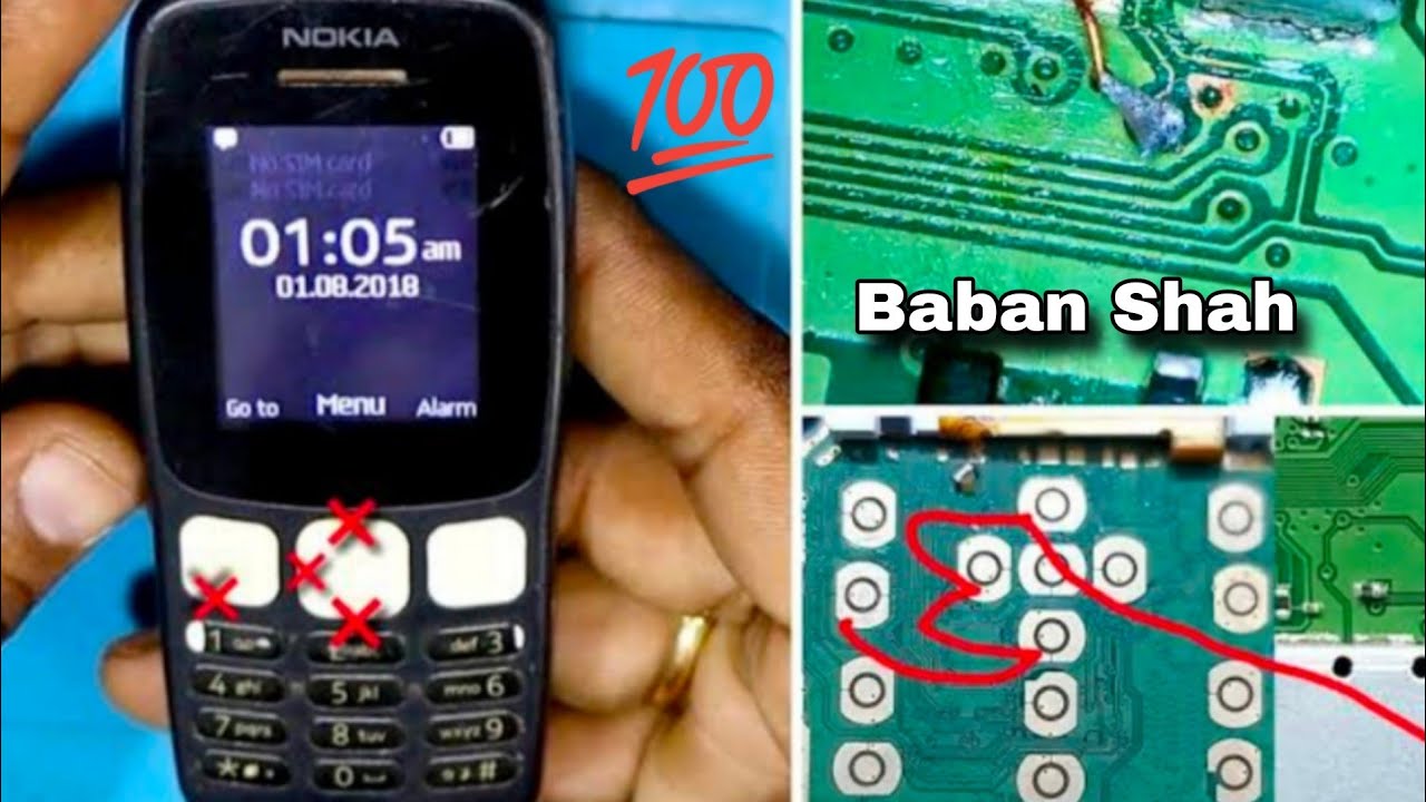 Nokia ta 1114 call button not working / nokia 106 Yes button not ...