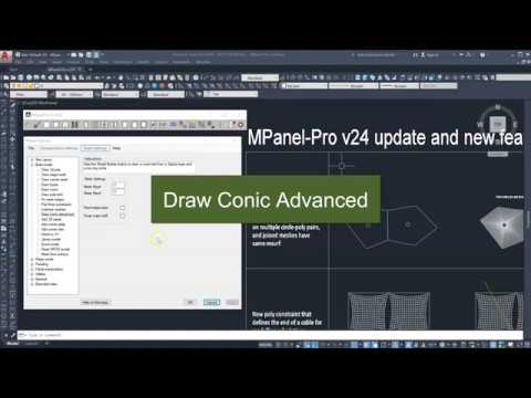 Draw Advanced Conic - YouTube