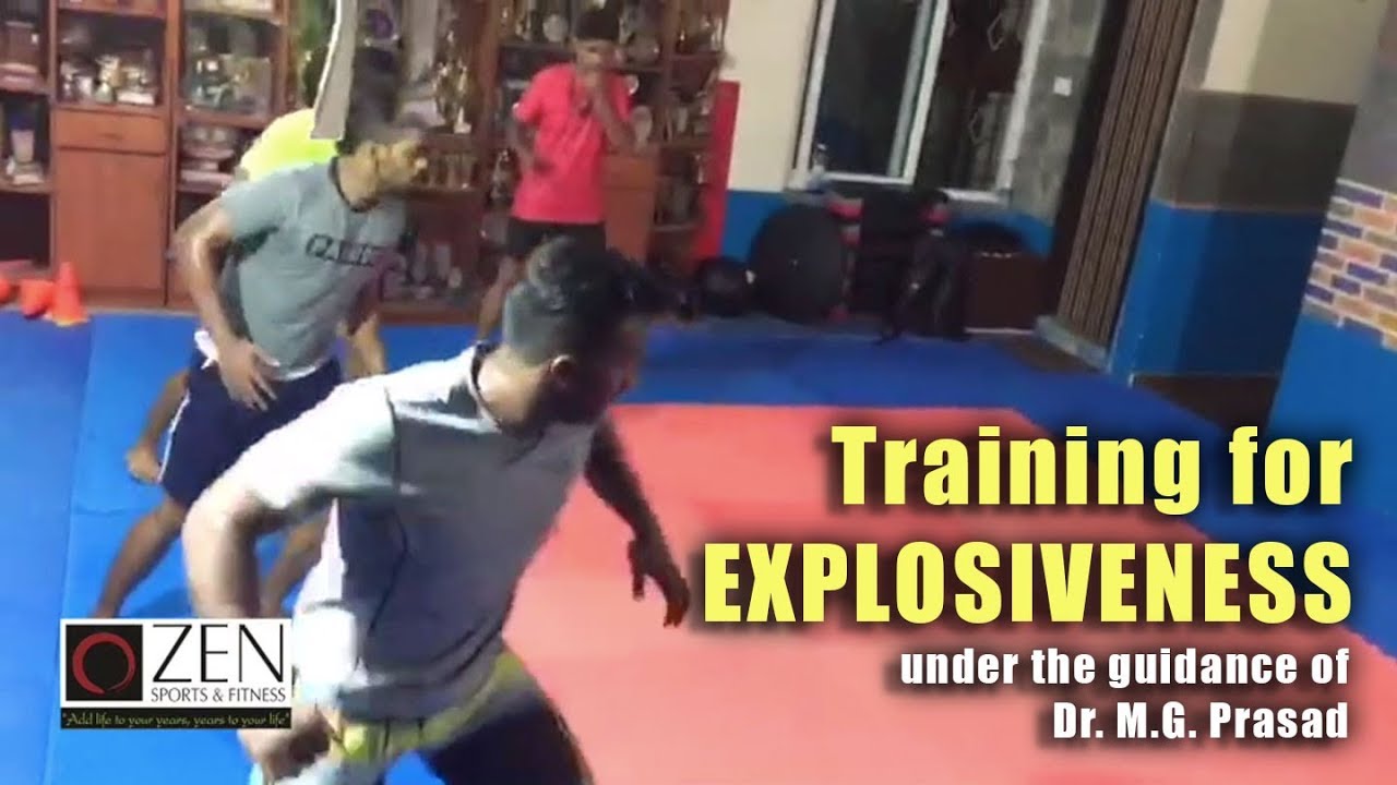 Explosiveness Training for Athletes and Karate Players by #DrMGPrasad ...