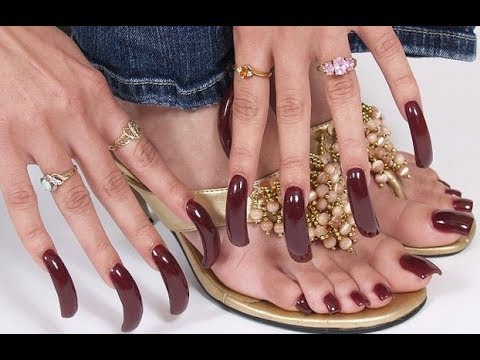 Nails Long Beautiful Unusual Amazing Curves and Terrible the best ...