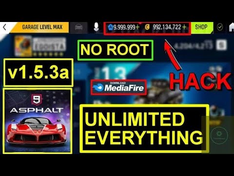 Asphalt 9 Mod Apk Download 😱🥳|Asphalt 9 Legend mod menu | How to ...