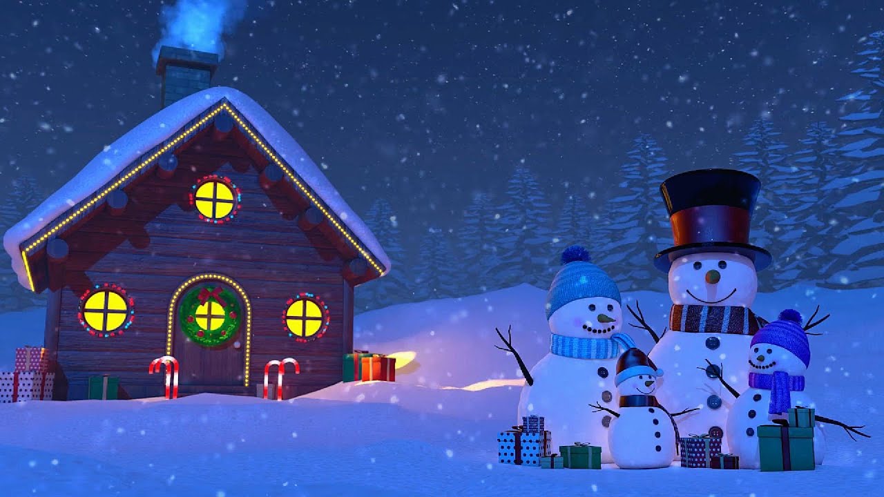 Snowman Family's Amazing Epic Christmas Party! - YouTube