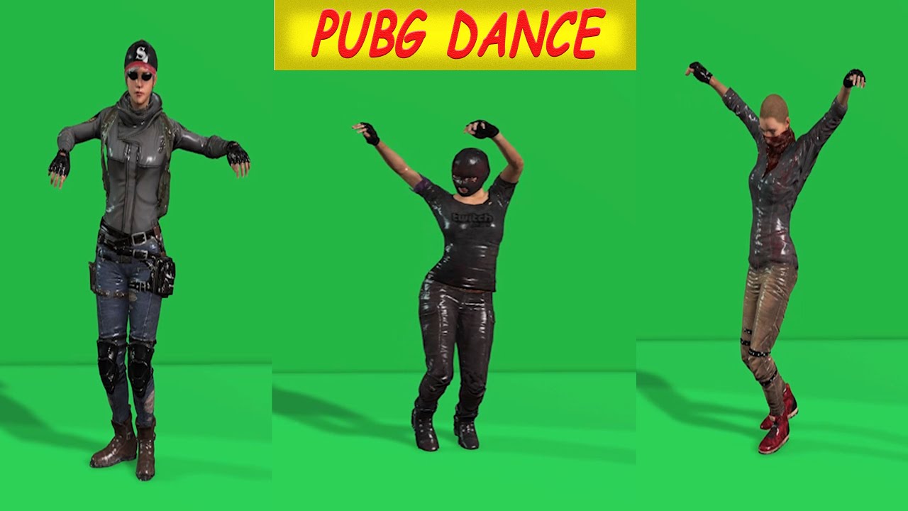 pubg emotes dance green screen free download #BITBEASTGAMER #dance # ...