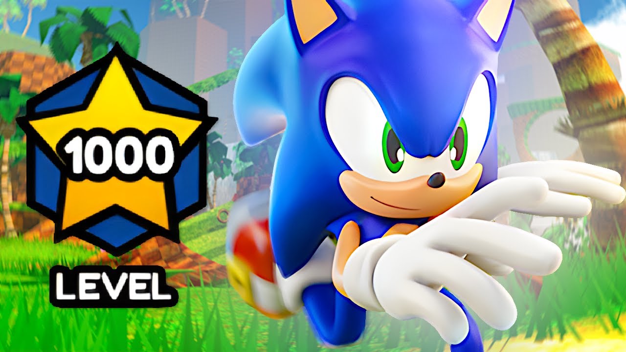 I REACHED LEVEL 1000 IN SONIC SPEED SIMULATOR (INSANE SPEED) - YouTube
