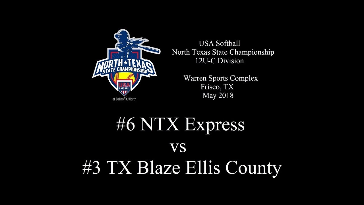 NTX Express vs TX Blaze NTX Ellis County 5-27-18 - YouTube