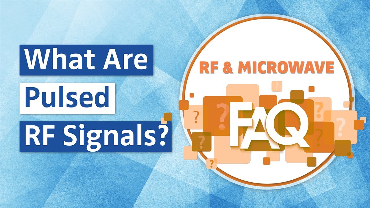 What Are Pulsed RF Signals? - YouTube