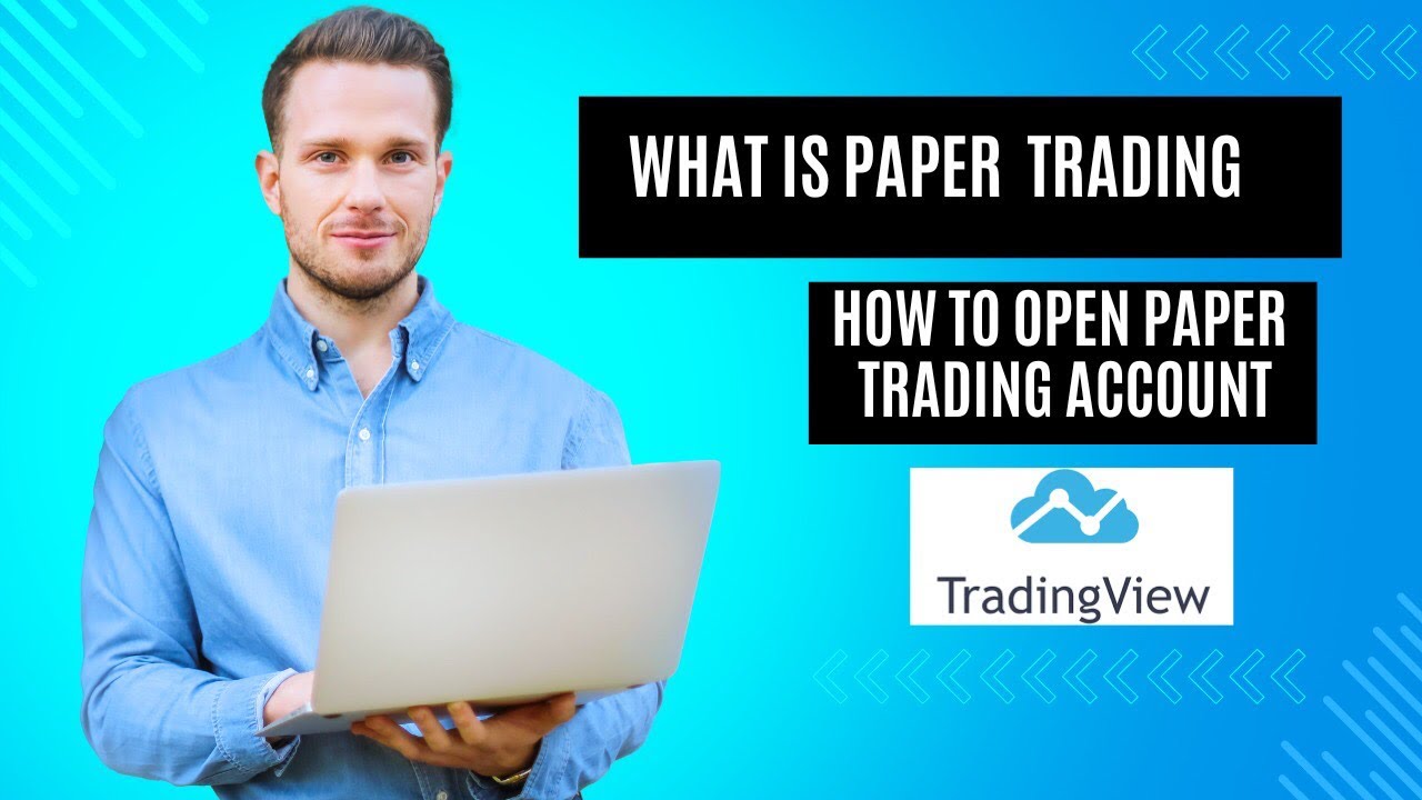 How to open paper trading Account in trading view - YouTube