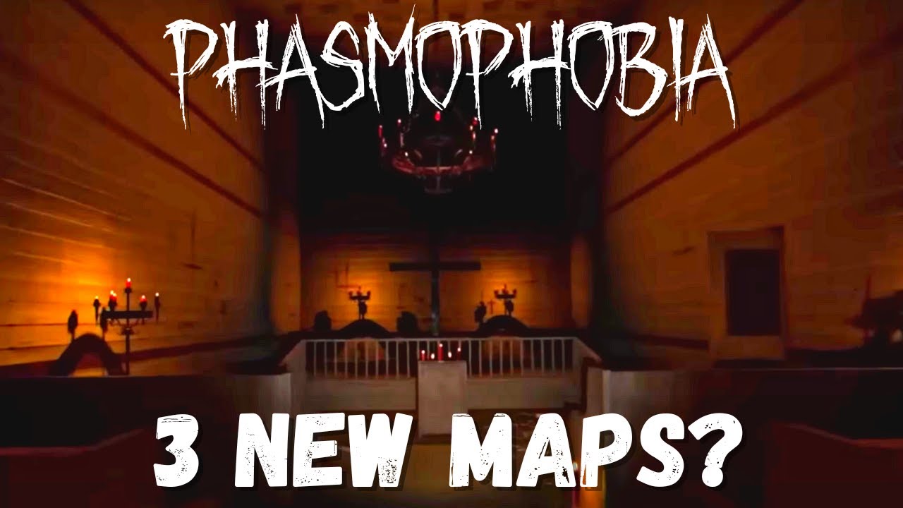 3 NEW MAPS COMING In The NEW UPDATE? | Phasmophobia Update Trailer And ...