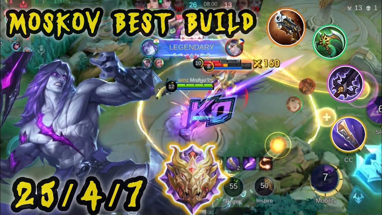 Moskov best build Mobile Legends 2025 - YouTube