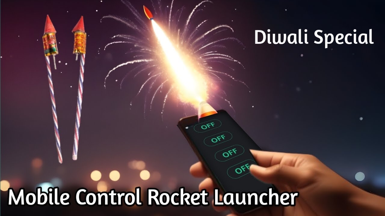 How To Make a Mobile Control Rocket Launcher / Blynk IOT Nodemcu WiFi ...