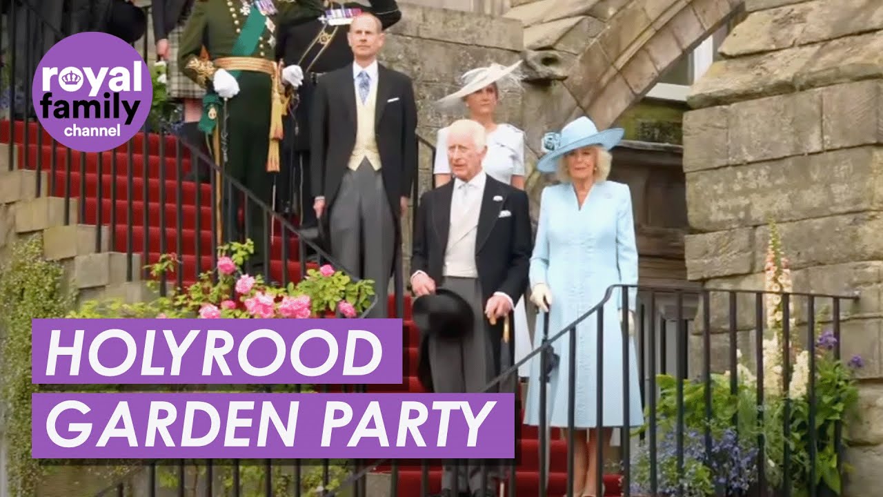 King and Queen Joined by Duke and Duchess of Edinburgh at Garden Party ...
