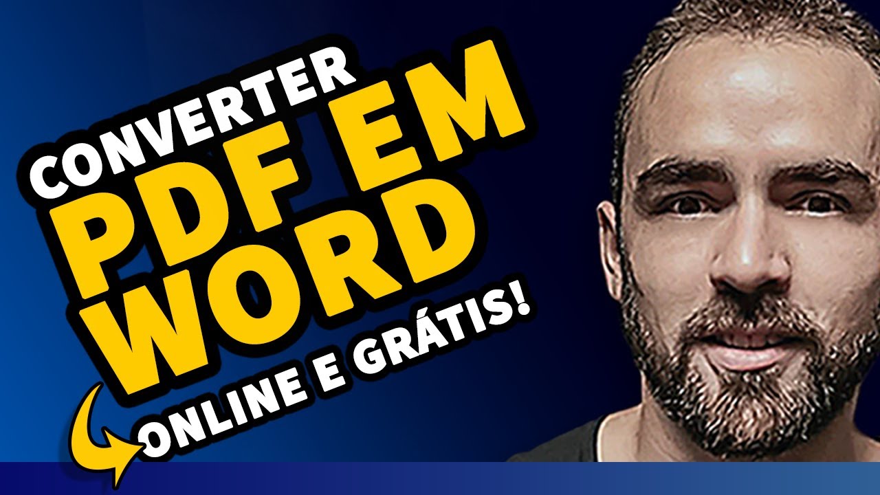 Como CONVERTER PDF Em WORD Online Gr tis YouTube como-converter-pdf-em-word-online-gr-tis-youtube