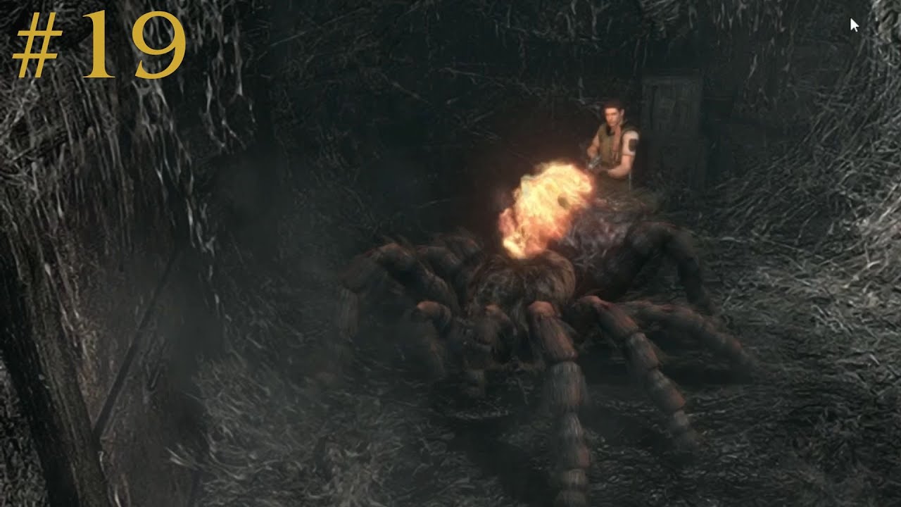 #19 Resident Evil : Spiders and boulders! - YouTube