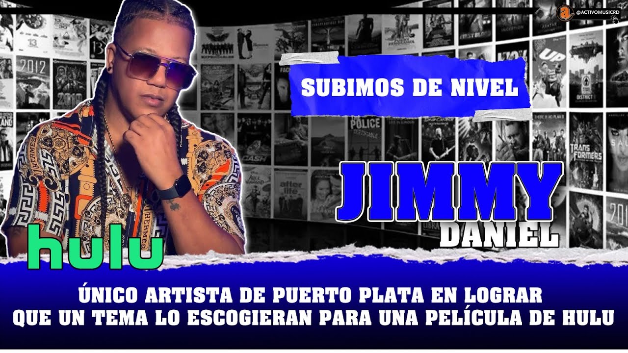 JIMMY DANIEL ÚNICO ARTISTA DE POP EN LOGRAR QUE UN TEMA LO ESCOGIERAN ...