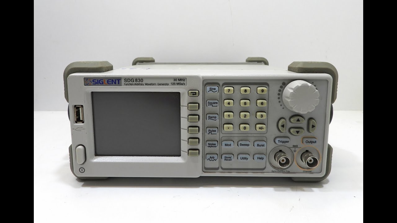 Faulty Siglent SDG830 Function Generator Teardown - YouTube