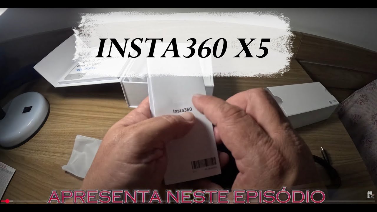 IN BOX INSTA360 X5 E ALGUNS TESTES E EDIÇÕES - YouTube
