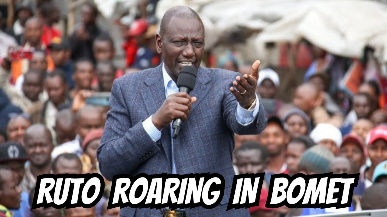 LIVE!! President Ruto ROARING in Koiwa, Bomet County. - YouTube