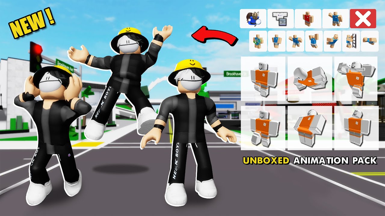 NEW!! SECRET ANIMATION PACK (UNBOXED) Di Brookhaven ID/CODE - Roblox ...