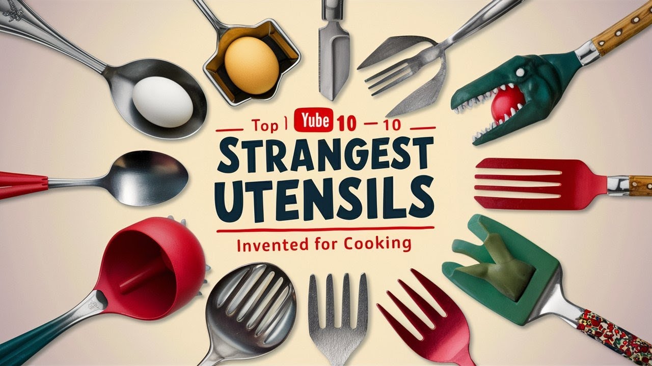 Top 10 Strangest Utensils Invented for Cooking - YouTube