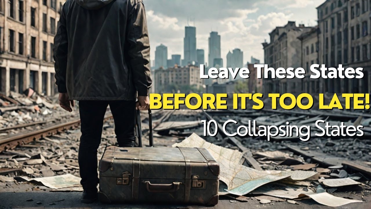 LEAVE THESE STATES Before it's Too Late | 10 Fastest Collapsing States ...