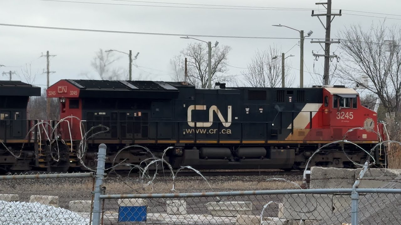 Northbound on the CN Mount Clemens Sub - YouTube