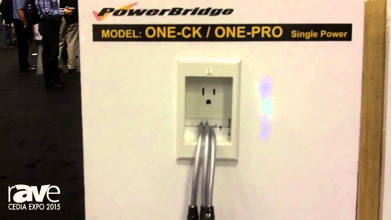 CEDIA 2015: PowerBridge Features Its In-Wall Power and Cable Management ...