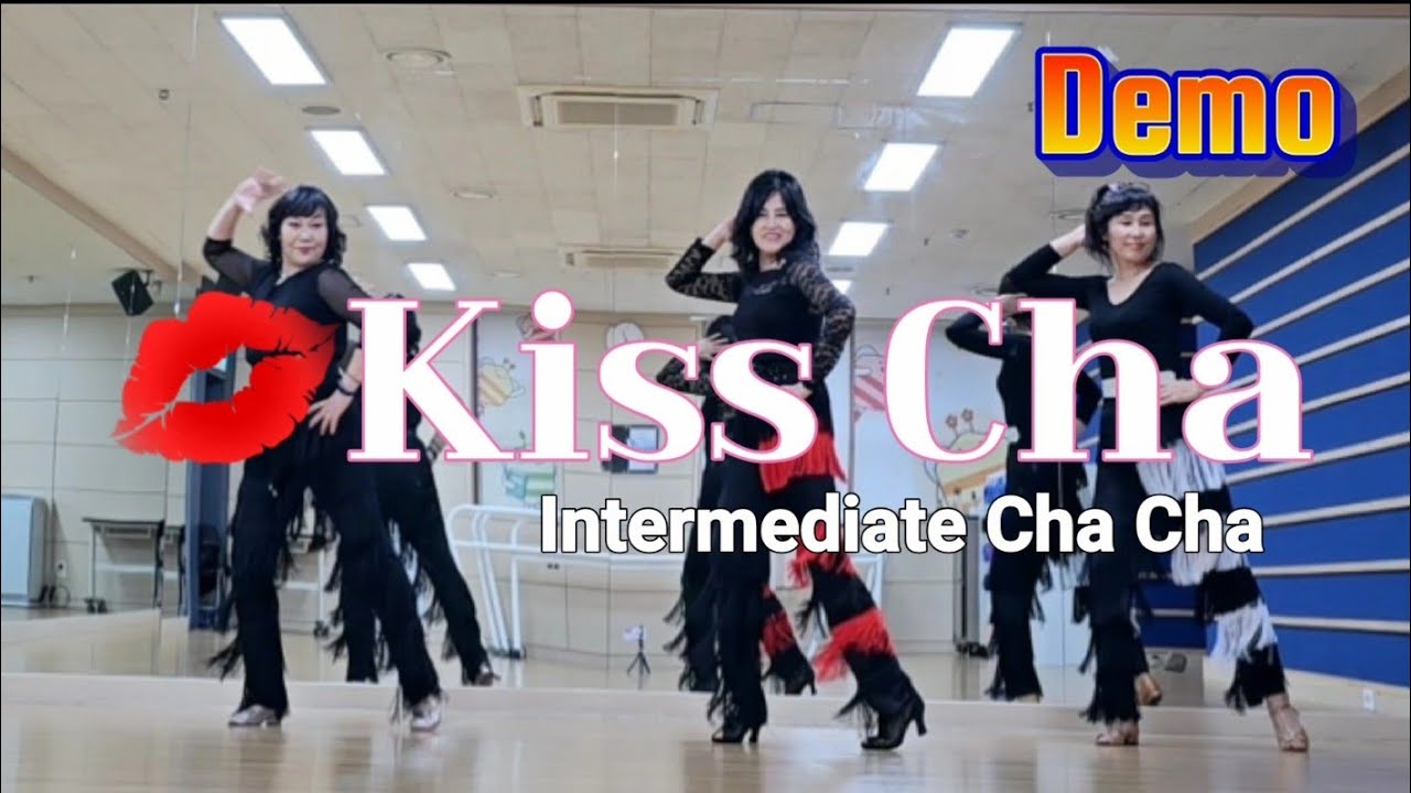 Kiss Cha Line Dance Intermediate Cha Cha Demo - YouTube