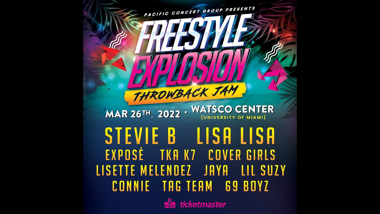 Freestyle Explosion Throwback Jam at the Watso Center in Miami Florida ...