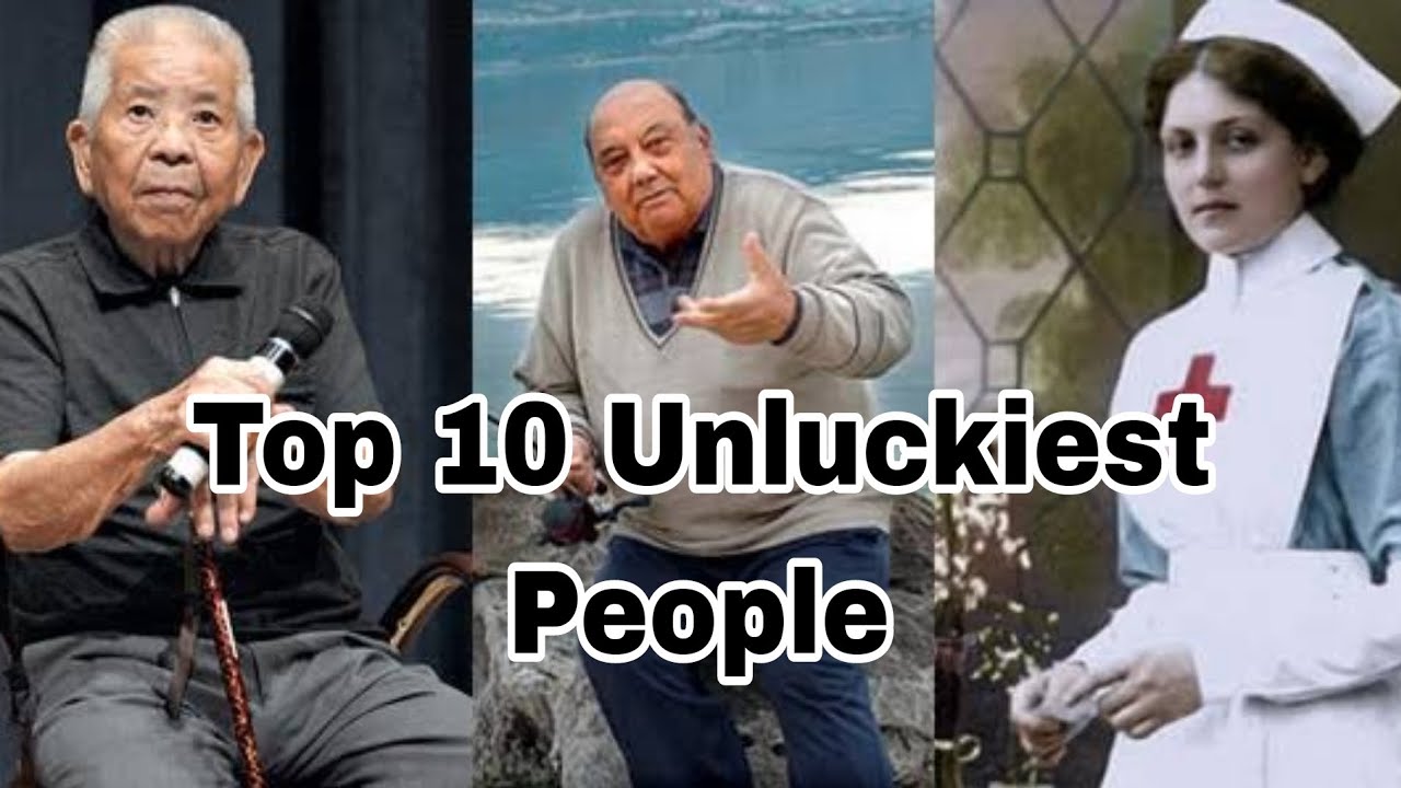 Top 10 Unluckiest People in the world |EZ Top Trending - YouTube