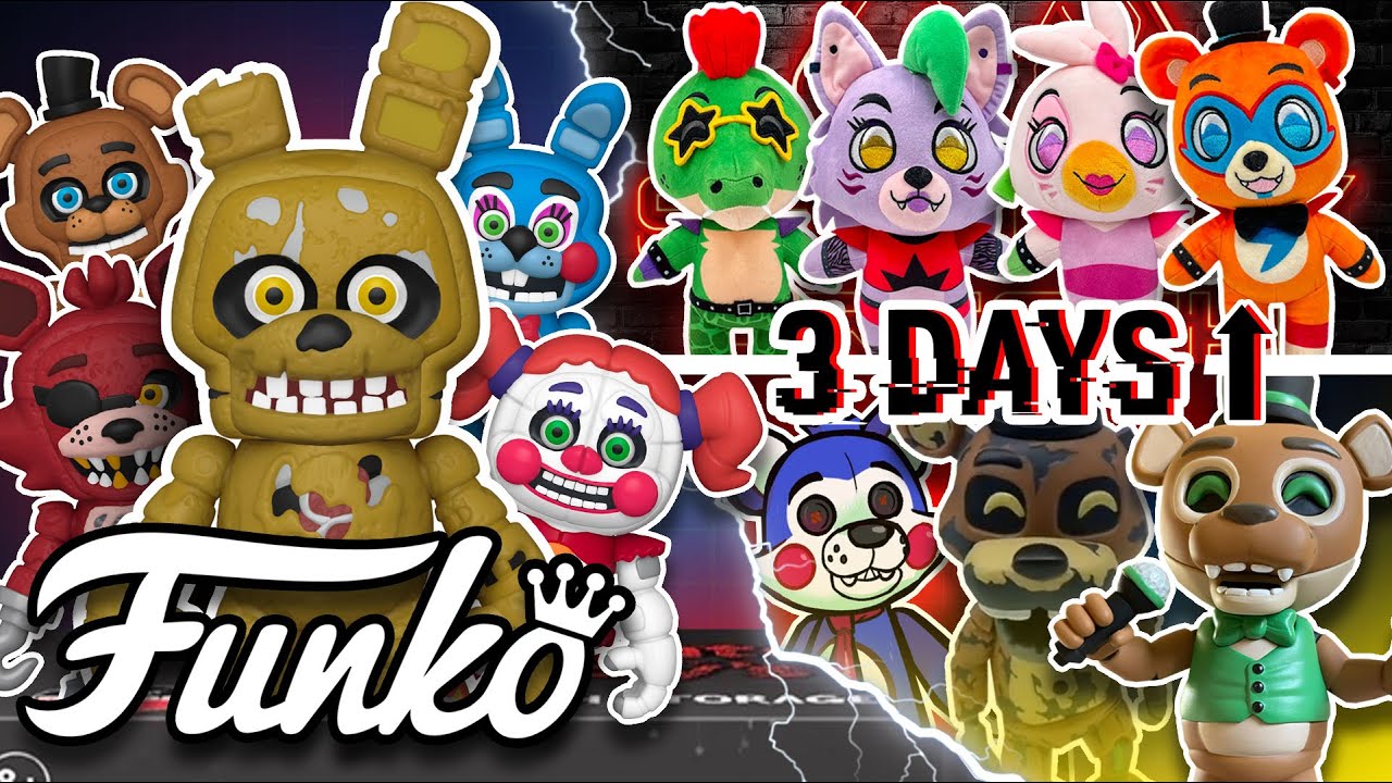 NEW Snap Figures, Plushies, Youtooz, Movie, and More! || FNaF News ...