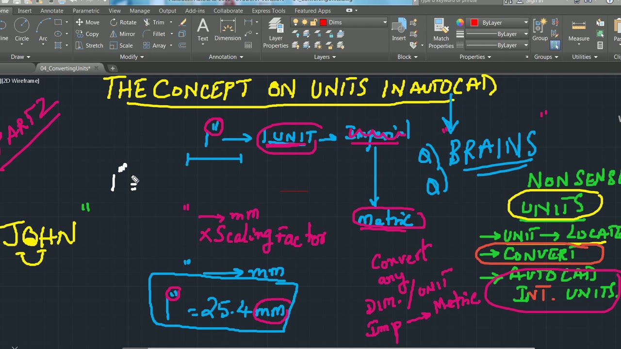 The Complete Concept Of Units In AUTOCAD PART 2 OF 2 YouTube the-complete-concept-of-units-in-autocad-part-2-of-2-youtube
