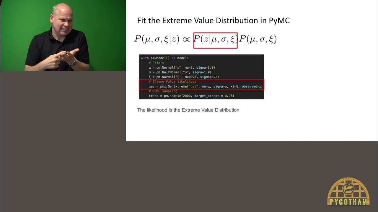 When is extreme too extreme: A Bayesian approach to modeling NYC rainfall with PyMC - YouTube