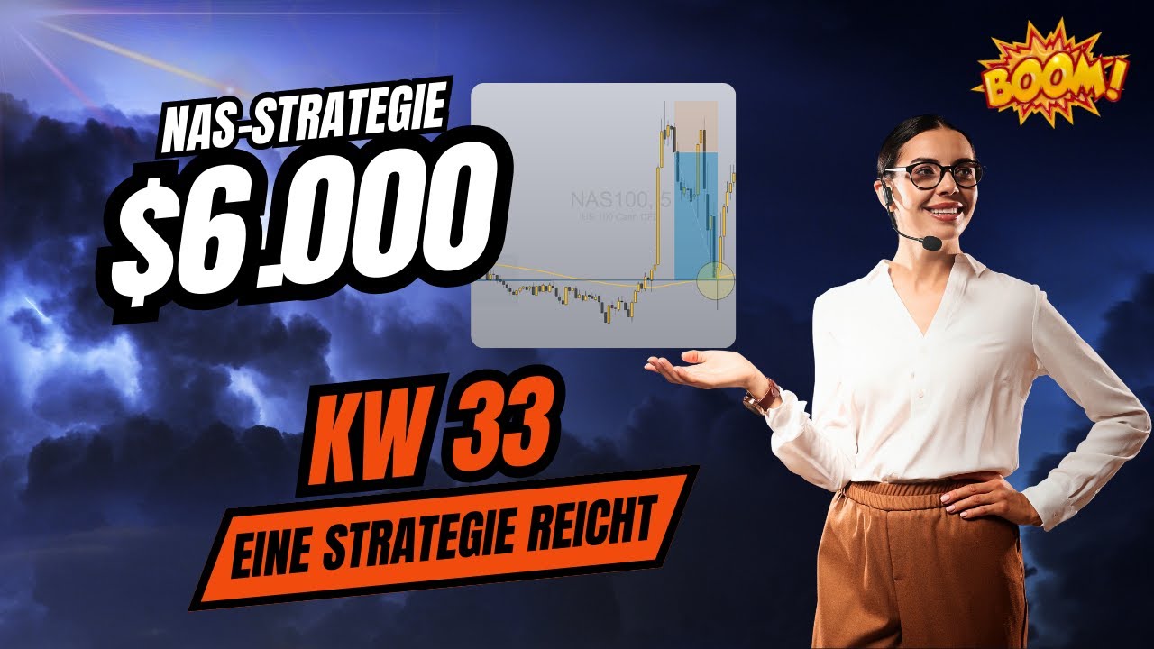 $6,000 in KW 33 – eine Strategie reicht! #nasdaqvolumenstrategie - YouTube