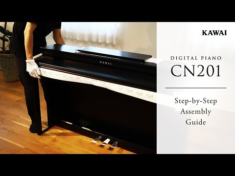 Kawai CN201/CN301 Digital Piano | Unboxing & Step-by-Step Assembly Guide