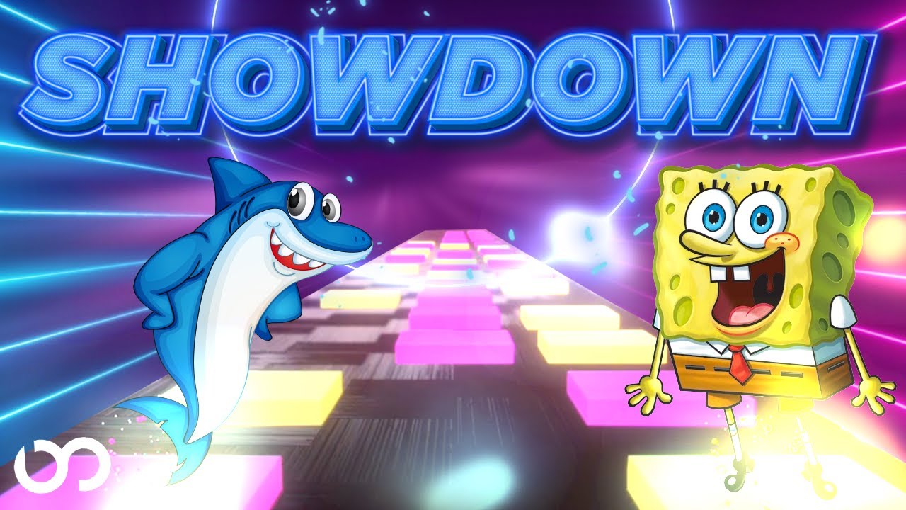 Brain Break Showdown 🦈 Spongebob vs Baby Shark 🦈 Just Dance 🦈 Jump ...