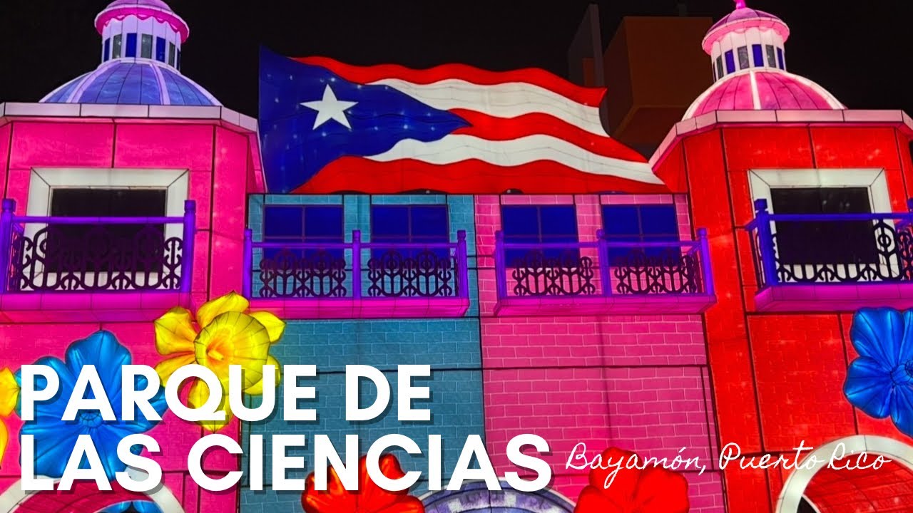 Parque de las Ciencias El Show de Luces en Bayamón Puerto Rico - YouTube