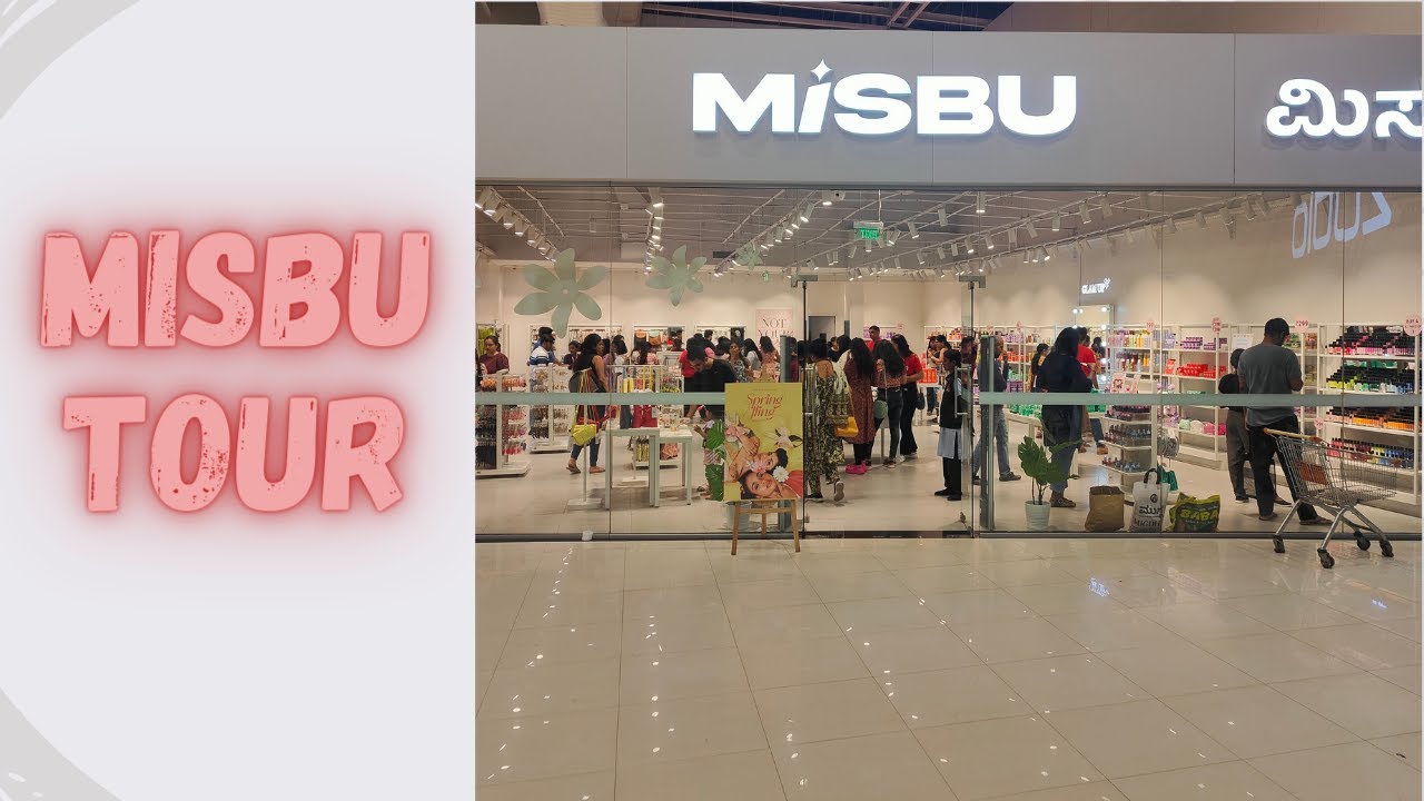 Misbu bangalore tour and collection #beauty #makeup - YouTube
