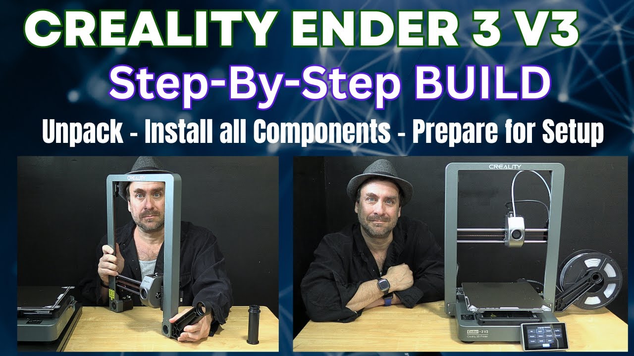 Creality ENDER 3 V3. Detailed unboxing & Assembly - Creality Klipper 3D ...
