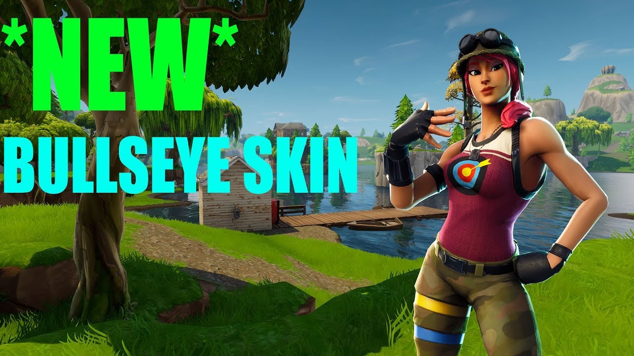 FORTNITE New BULLSEYE SKIN November 6 Item Shop - YouTube