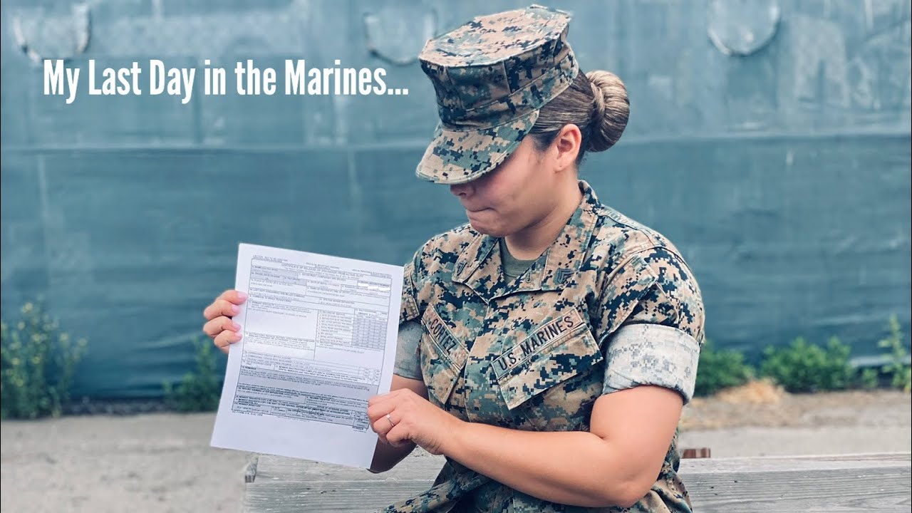 Goodbye Marine Corps... - YouTube