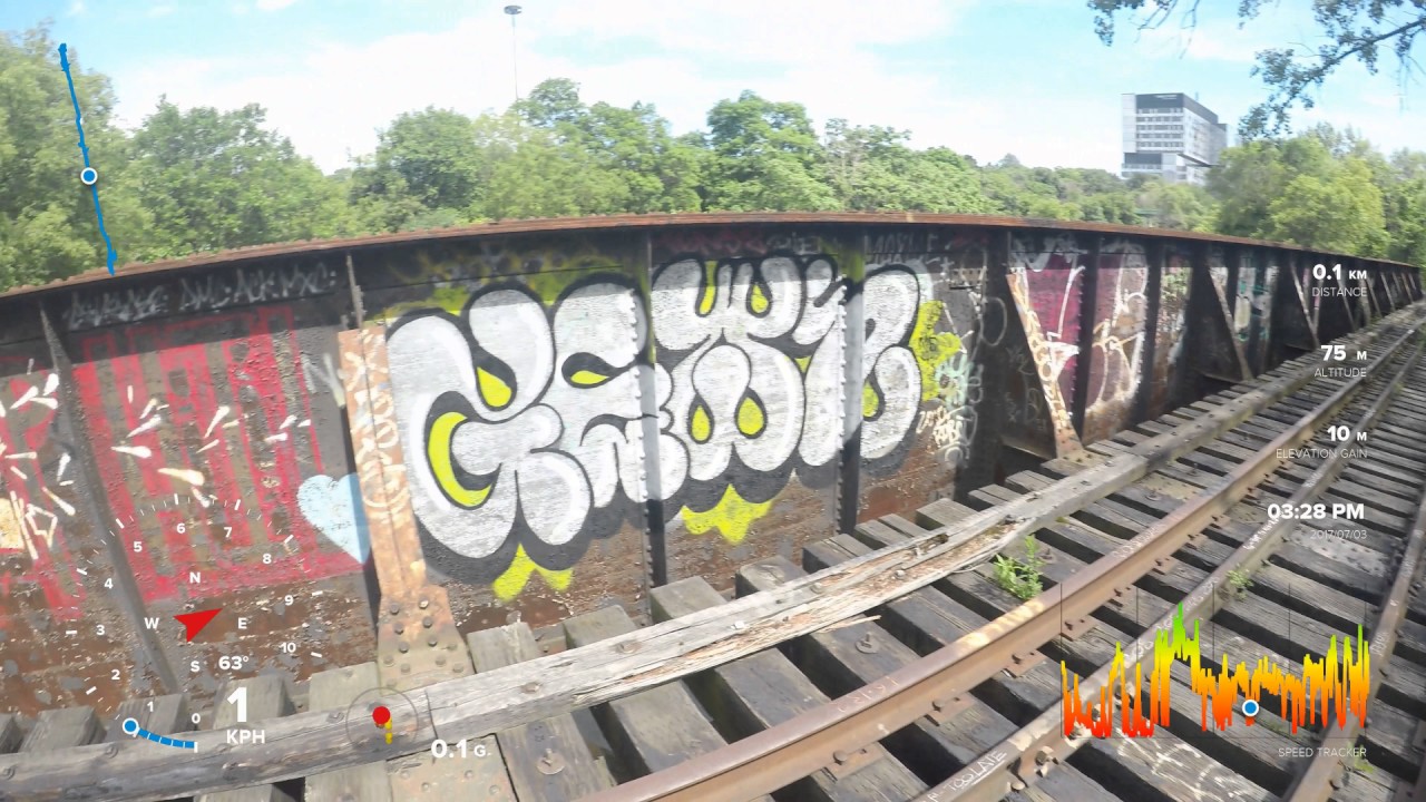 Small Rail Bridge - Don Valley - YouTube