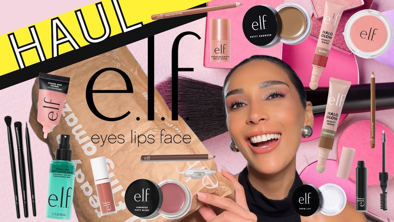 ELF MAKEUP HAUL | Haul de maquillaje - YouTube