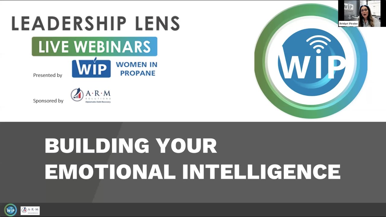 Building Your Emotional Intelligence (EQ) - Women In Propane - YouTube