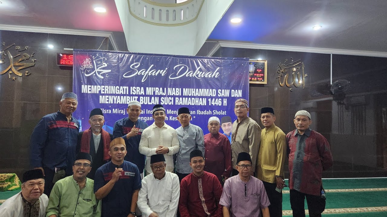 Safari Dakwah Ustad Riza Muhammad di Masjid Jami Ash Shiddiqiyah ...